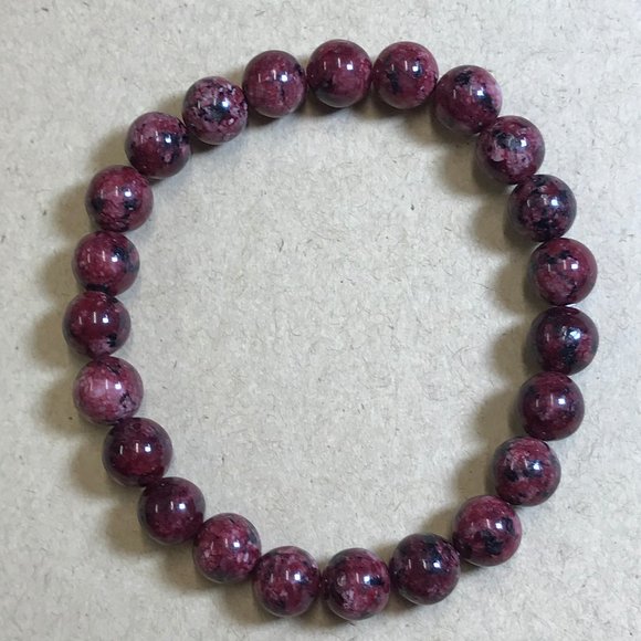 Handmade | Jewelry | Natural Mahogany Obsidian Chakras Stretch Bracelet ...